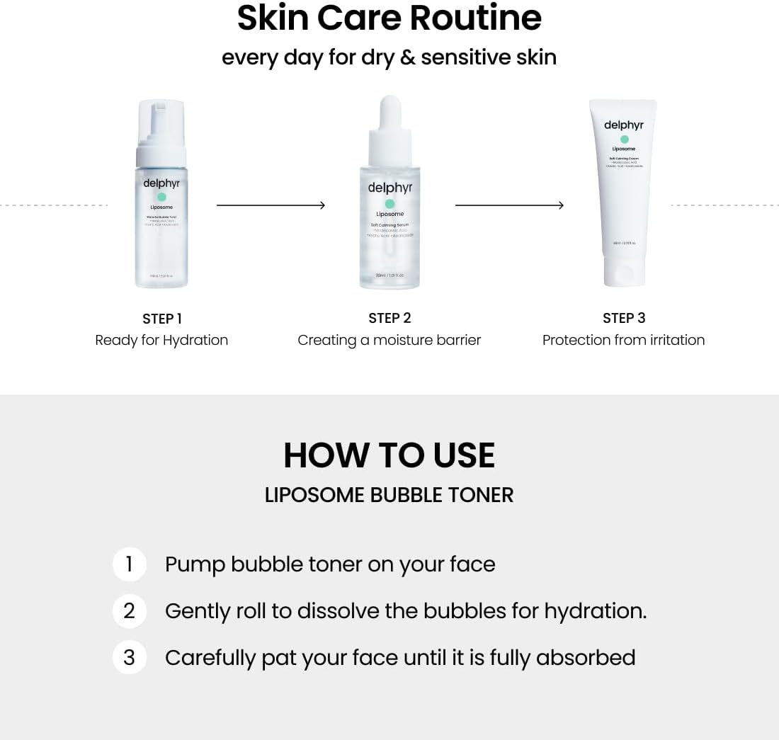 delphyr Liposome Waterful Bubble Toner 150ml – SoKoSkins