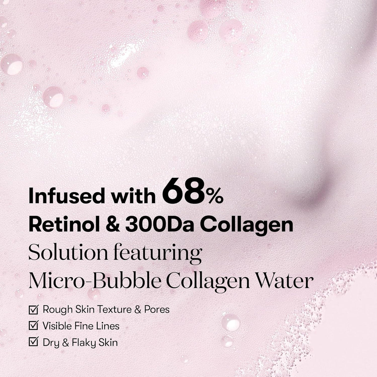 VT Retinol Collagen Pink Micro Bubble Serum 70ml – SoKoSkins