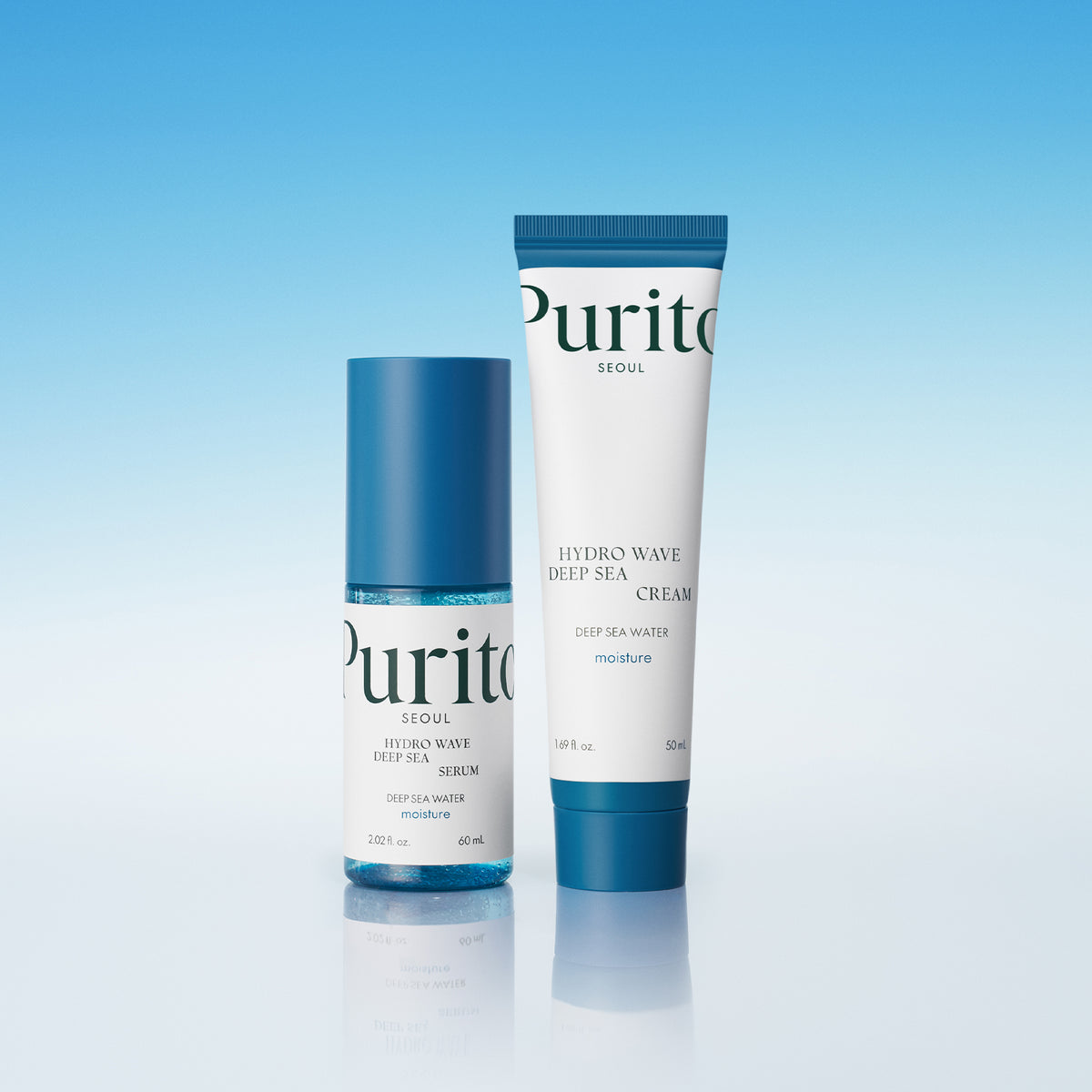 [1+1] Purito Seoul Hydro Wave Deep Sea Cream 50ml – SoKoSkins