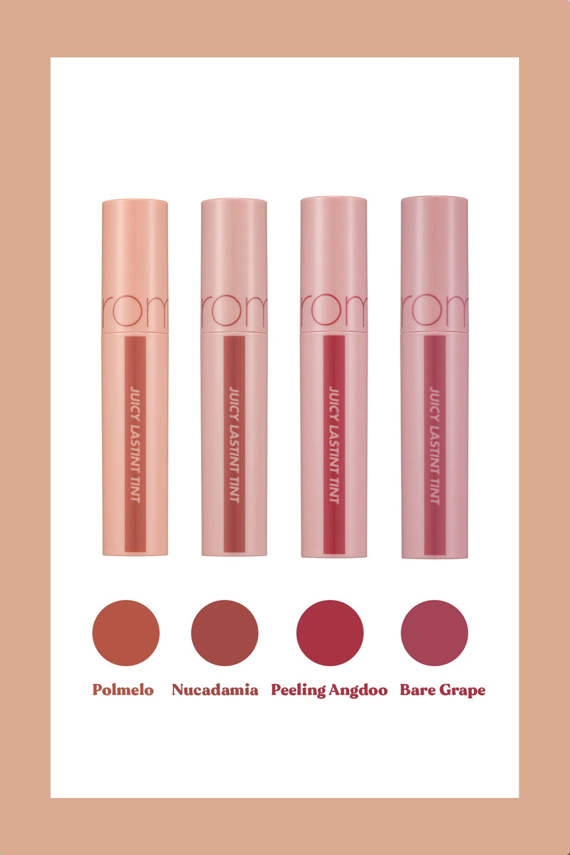 rom&nd Juicy Lasting Tint #23. NUCADAMIA – SoKoSkins