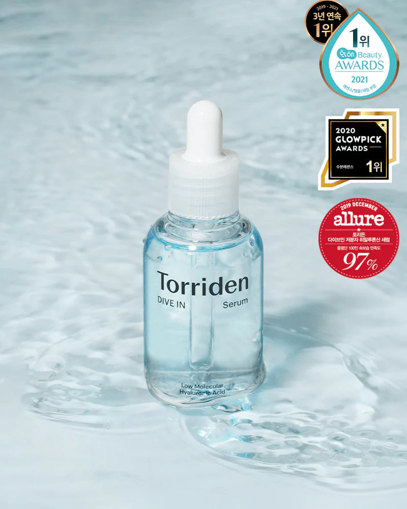 [1+1] Torriden Dive-In Low Molecule Hyaluronic Acid Serum 50ml – SoKoSkins