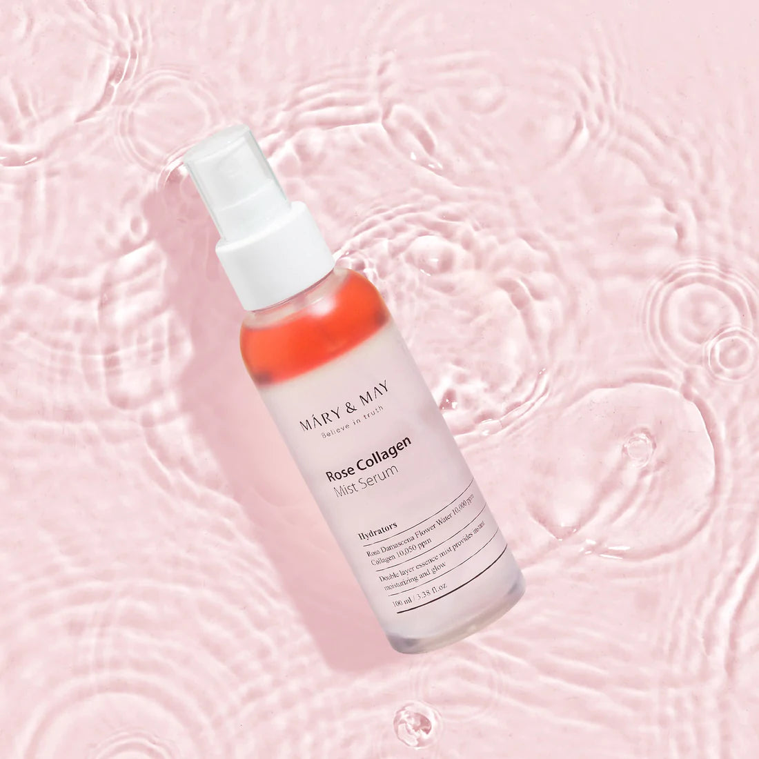 Mary&May Rose Collagen Mist Serum 100ml – SoKoSkins
