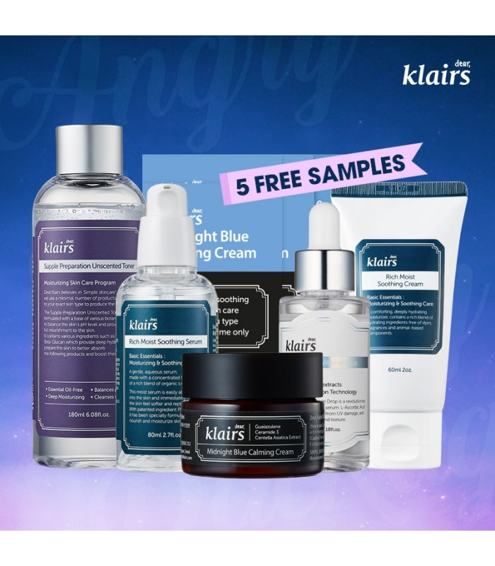 Klairs Angry Skin Calming Package (Unscented Ver.) – SoKoSkins